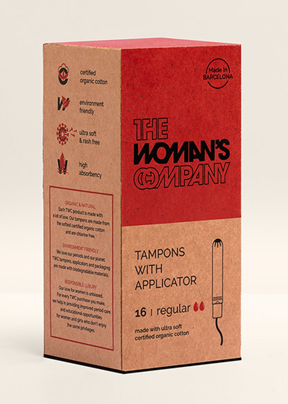 Get Tampons with Applicator - Pack of 16 at ₹ 599 | LBB Shop