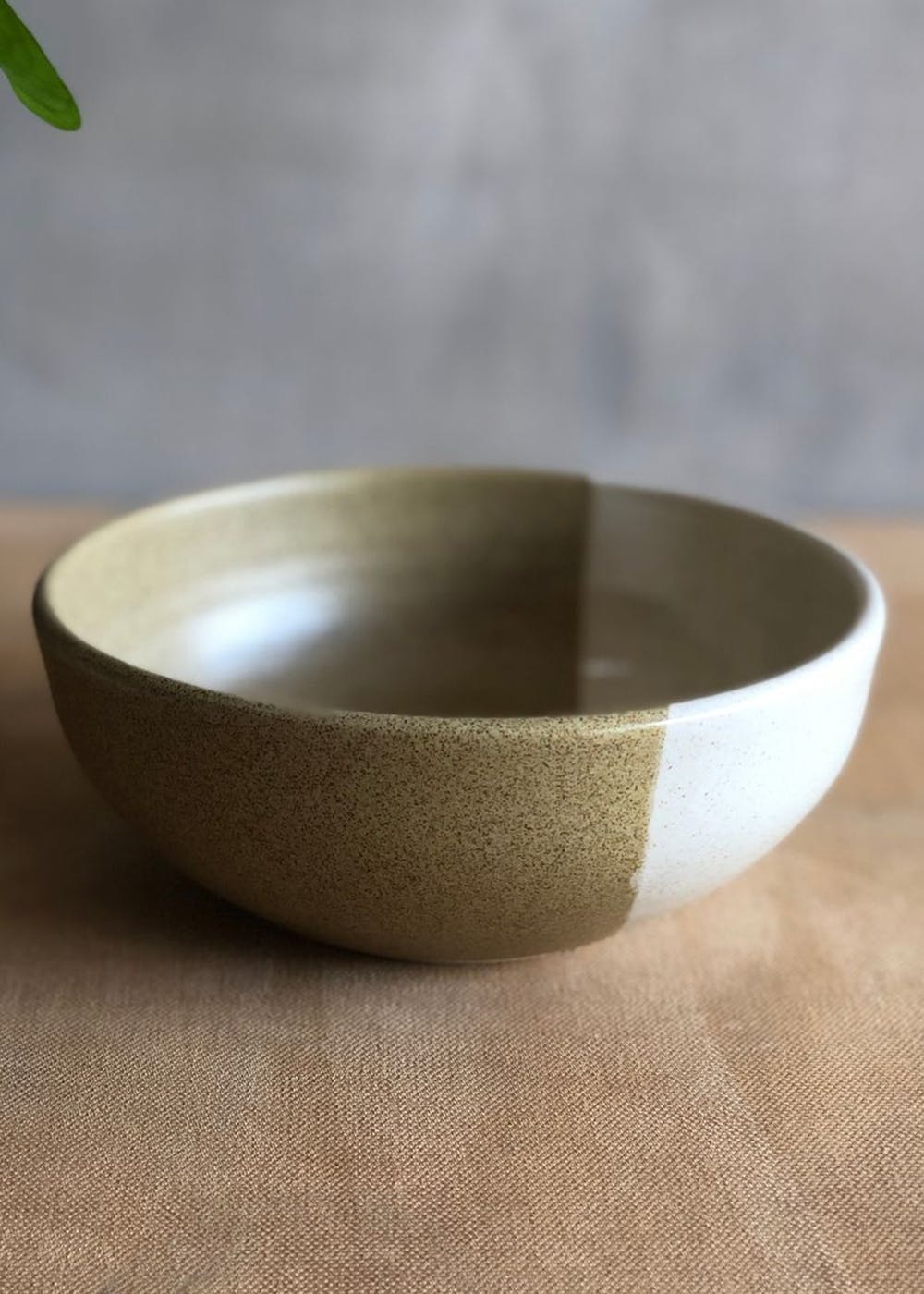 Get White & Beige Snack Bowl at ₹ 890 | LBB Shop