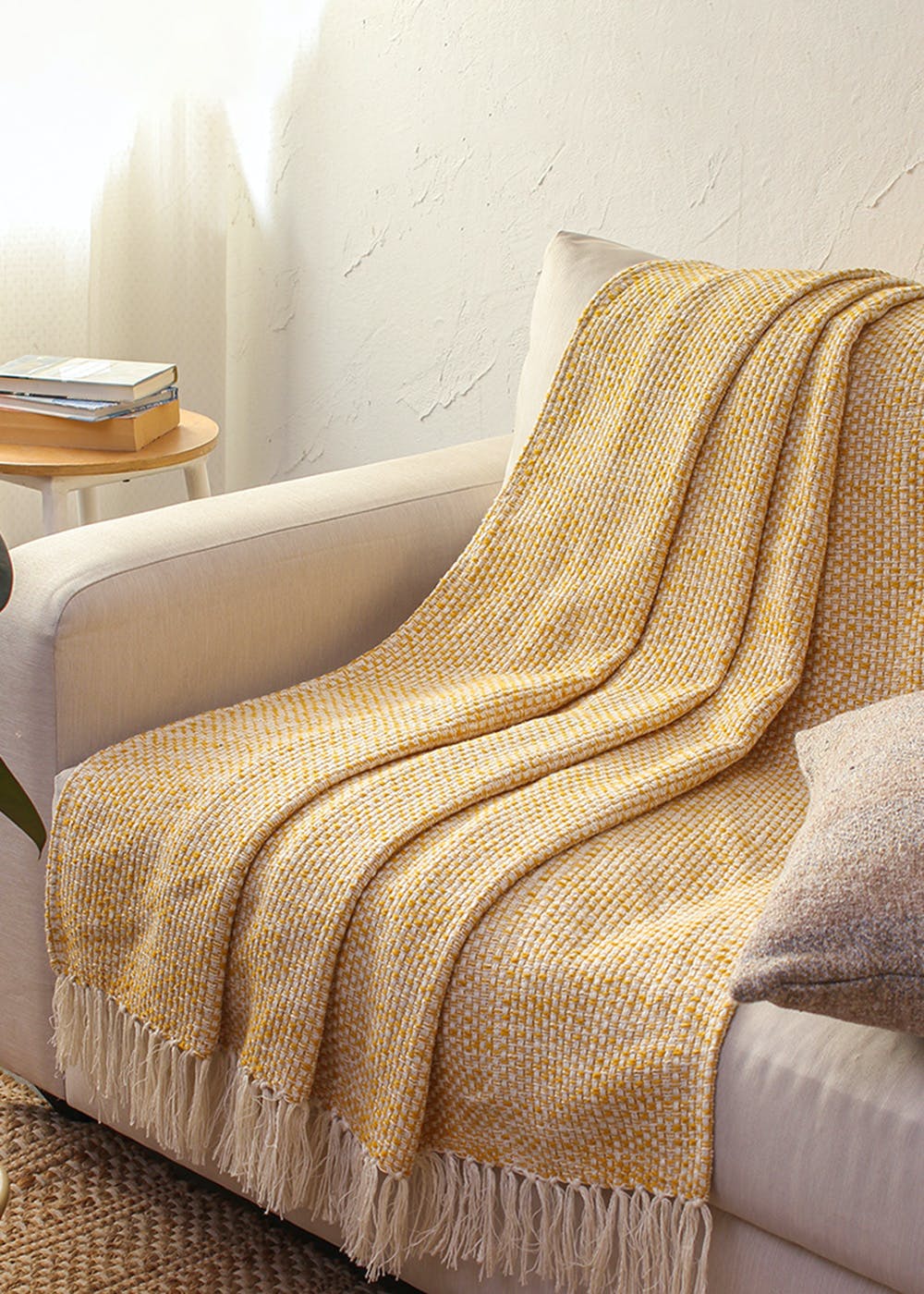 Get House This Nallamala Throw Yellow at ₹ 1999 | LBB Shop