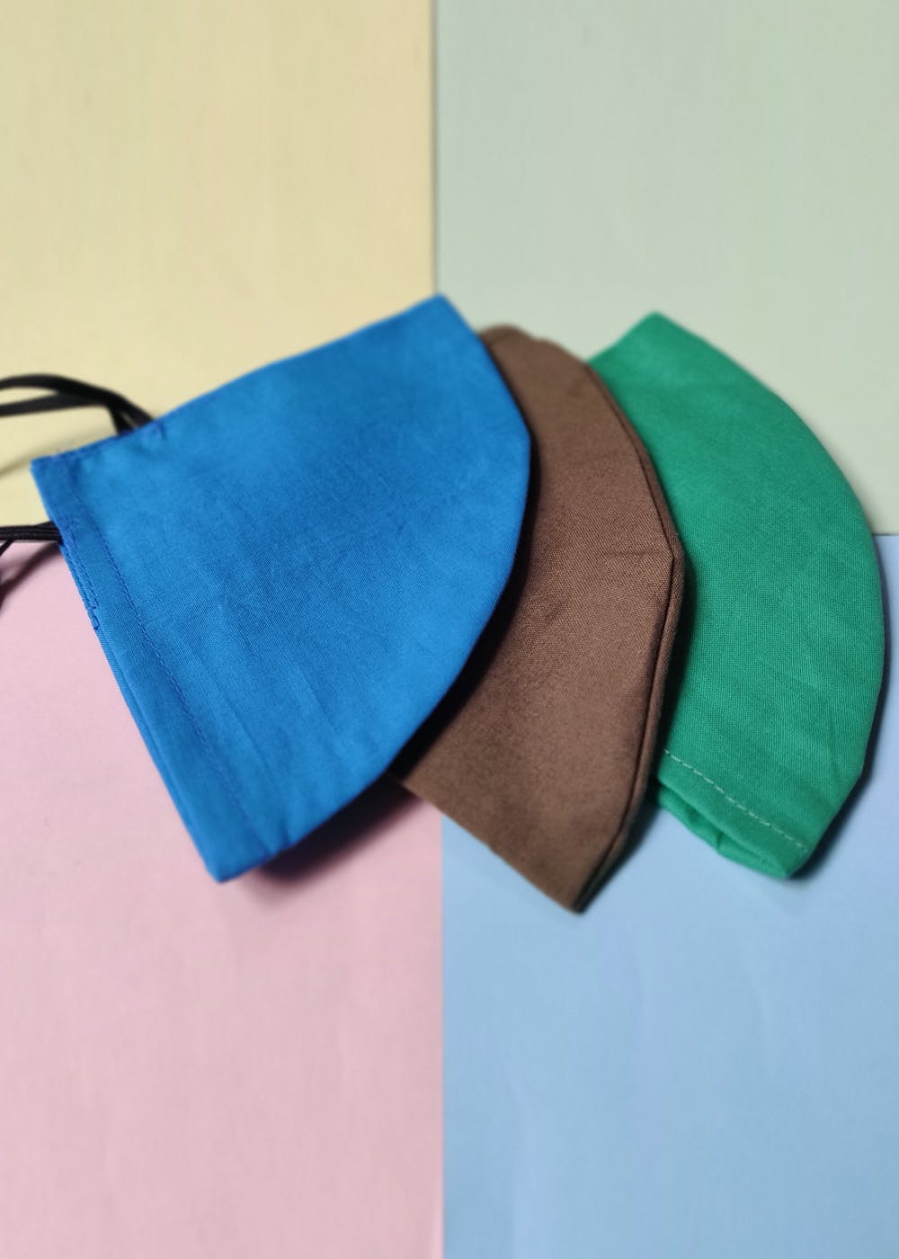 Get Set of 3 Basic Solid Masks at ₹ 285 | LBB Shop