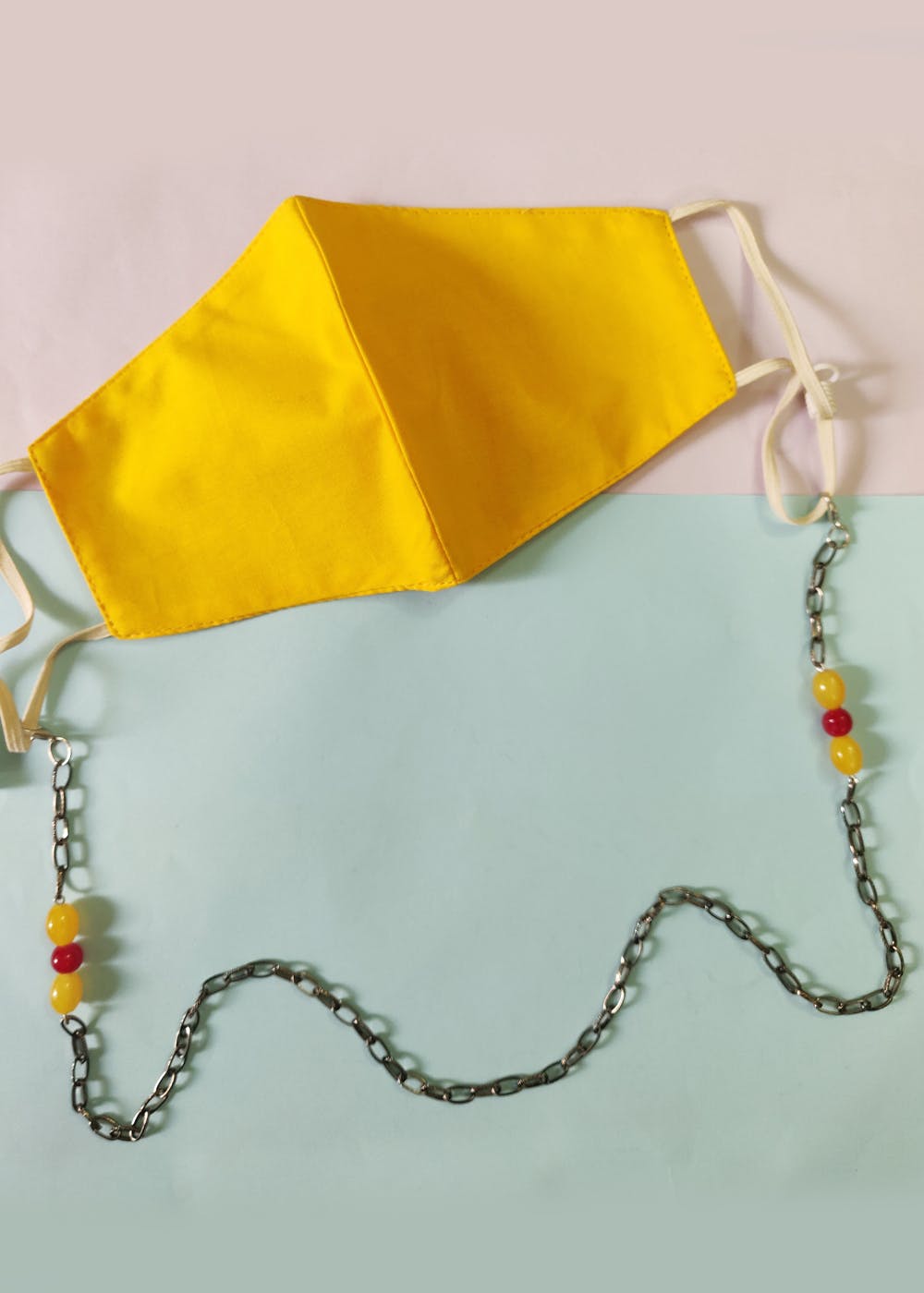 Get Multipurpose Chain - Silver Sunshine Mask Chain at ₹ 399 | LBB Shop