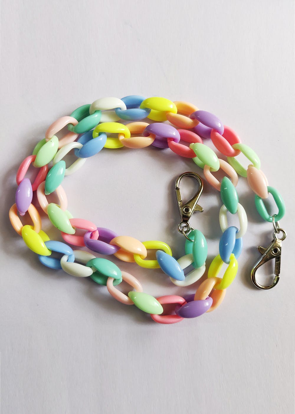 Get Kids Multipurpose Chain - Multi Color Link Chain For Kids at ₹ 499 ...