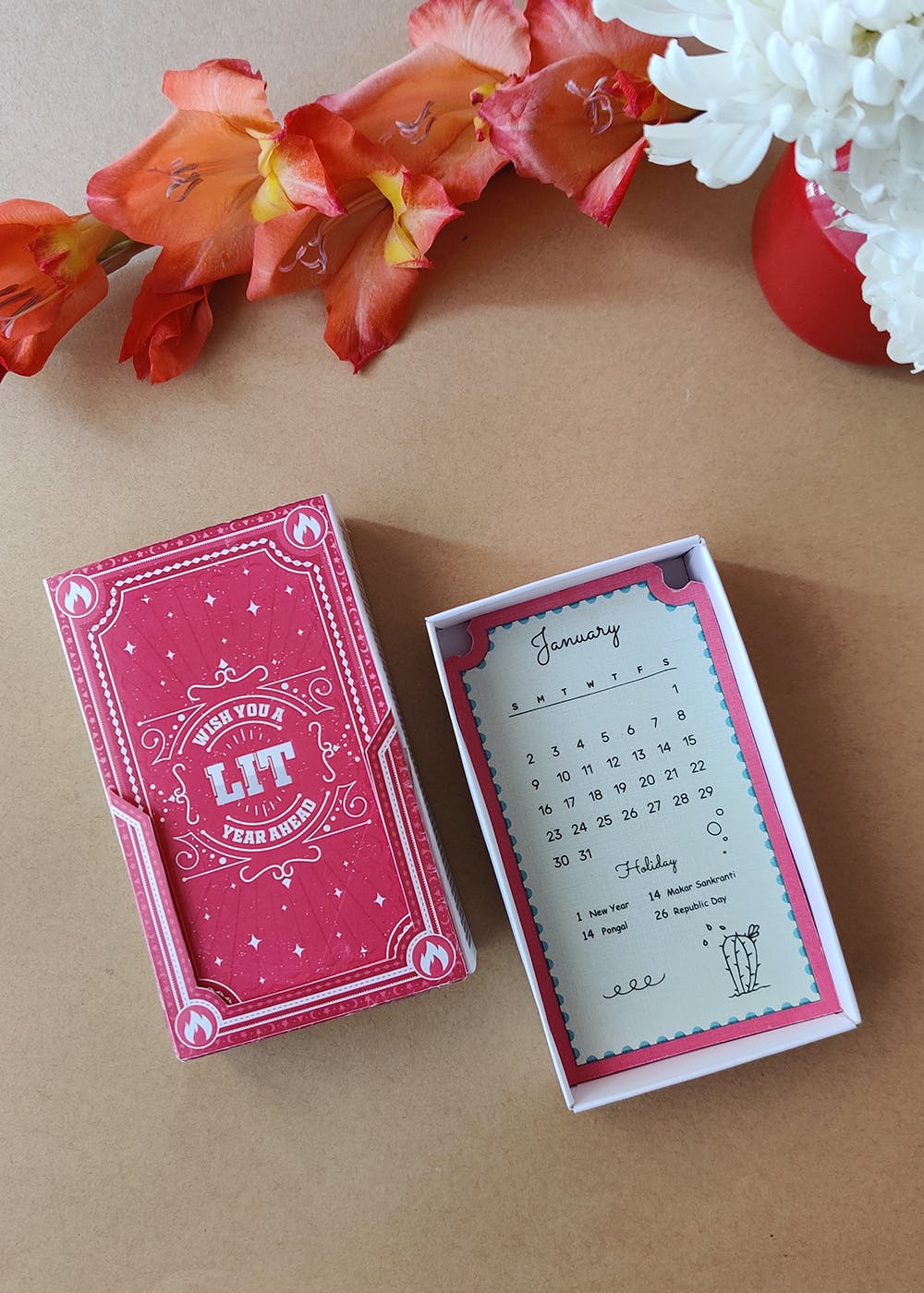 Get Lit Year 2022 Matchbox Calendar at ₹ 470 | LBB Shop