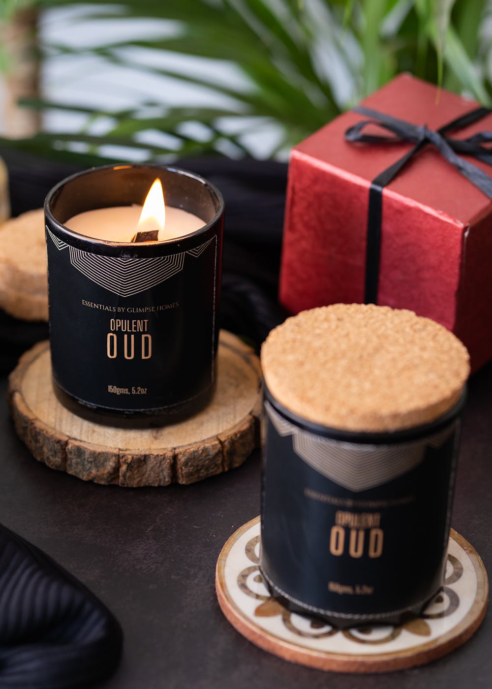 Get Opulent Oud Candle - Burn Time : 40 Hours at ₹ 649 | LBB Shop