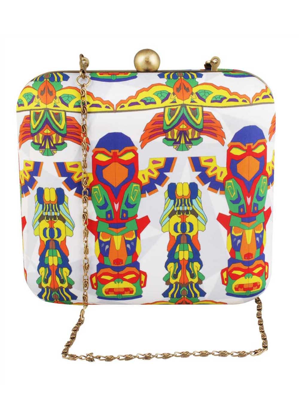 Get Totem box clutch at ₹ 1850 | LBB Shop