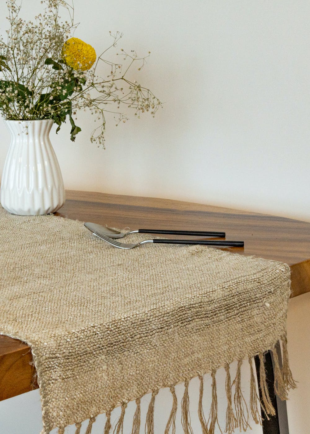 Get PARADISIO IVORY TABLE RUNNER at ₹ 1499 | LBB Shop