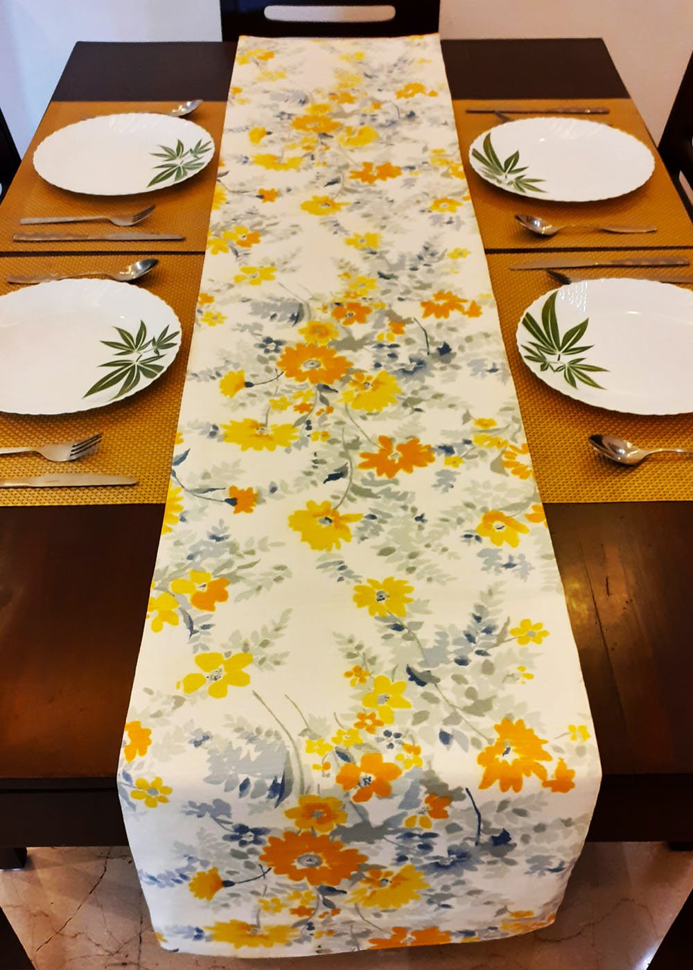 Get Cotton Floral Printed Table Runner at ₹ 950 | LBB Shop