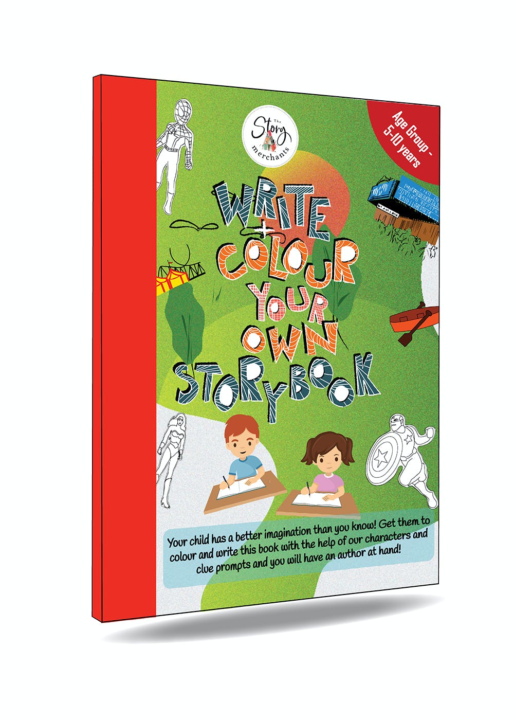 Get Write and Color Your Own Storybook at ₹ 399 | LBB Shop