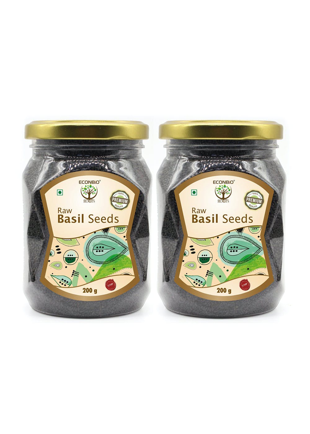 Get Raw basil seeds 100g (Pack of 3) at ₹ 420 | LBB Shop