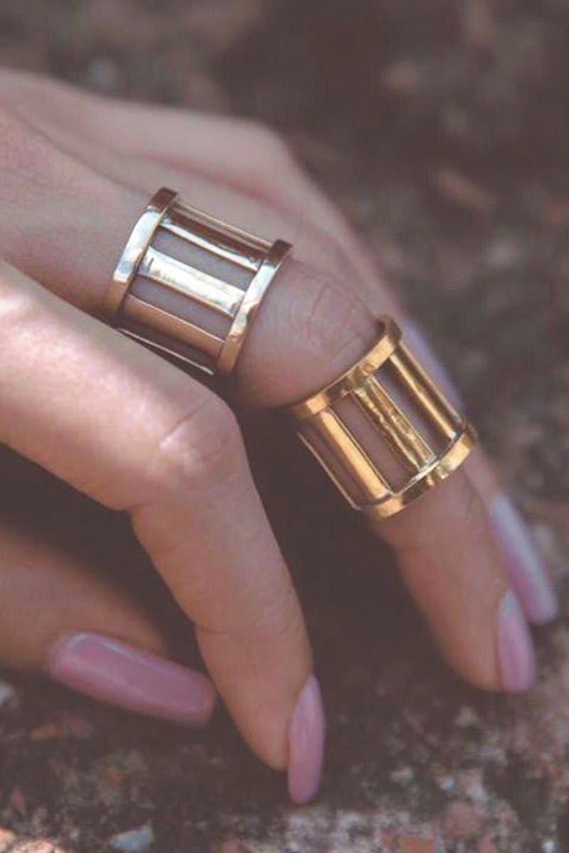 Get Column Rings (Set of 2) at ₹ null | LBB Shop