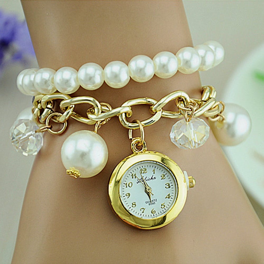 Get Pearl Charm Watch at ₹ 1049 | LBB Shop