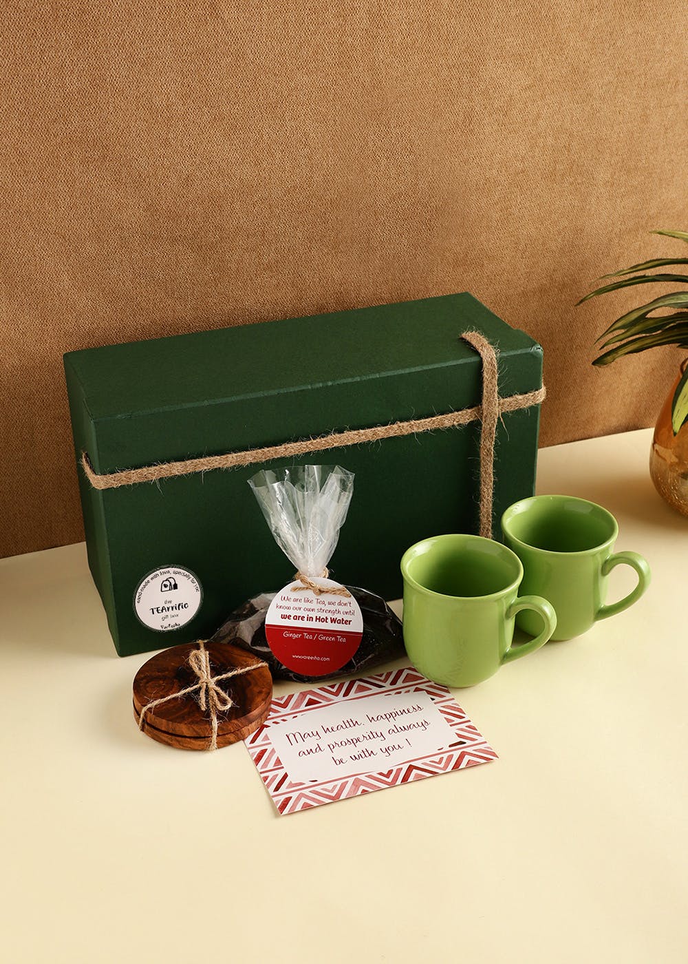 Get The Tearriffic Gift Box - Green at ₹ 1599 | LBB Shop