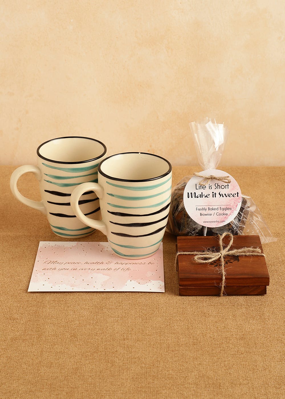 Get The Hug In A Mug Gift Box - Offwhite at ₹ 1799 | LBB Shop