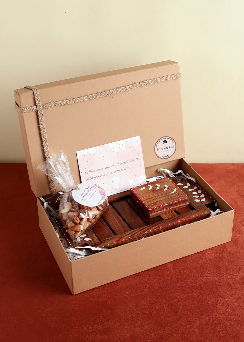 Get The Serve With Love Gift Box - Snow Leaf at ₹ 1999 | LBB Shop