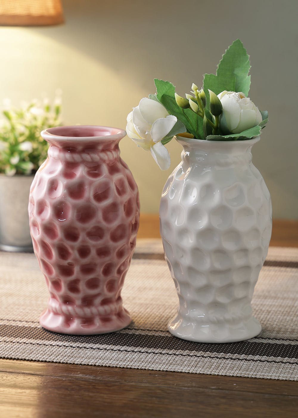 Get Romantic Set Of Two Vases at ₹ 999 | LBB Shop