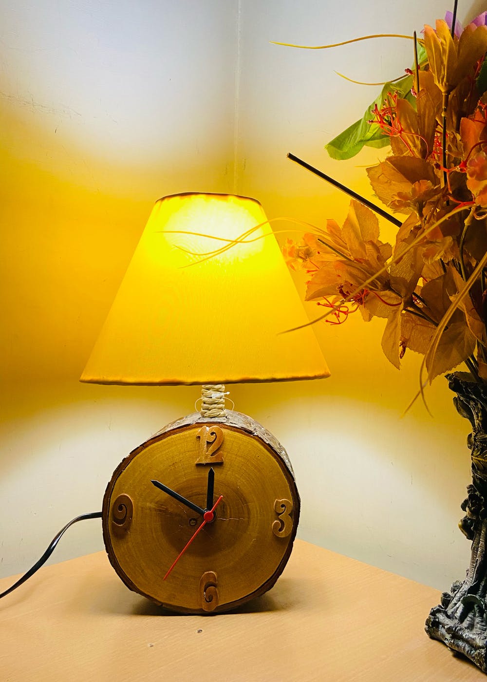 Get Two in One Vintage Clock with Lamp at ₹ 1655 | LBB Shop