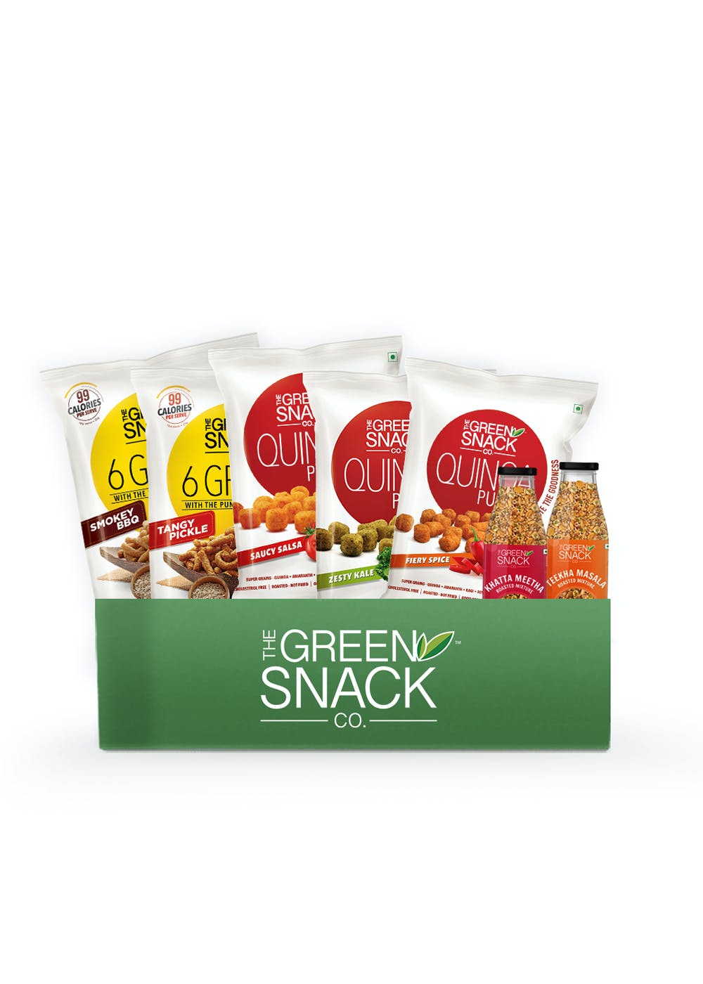 Get Vegan Box - Pack of 9 Munchies (400gm) at ₹ 520 | LBB Shop