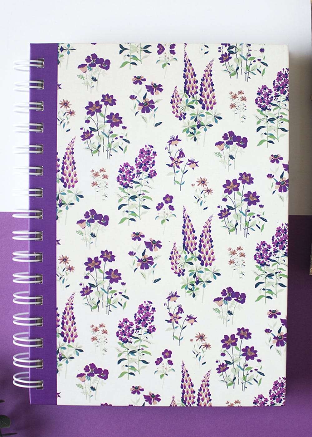 Get Wallflower Notebook - Lavender at ₹ 480 | LBB Shop
