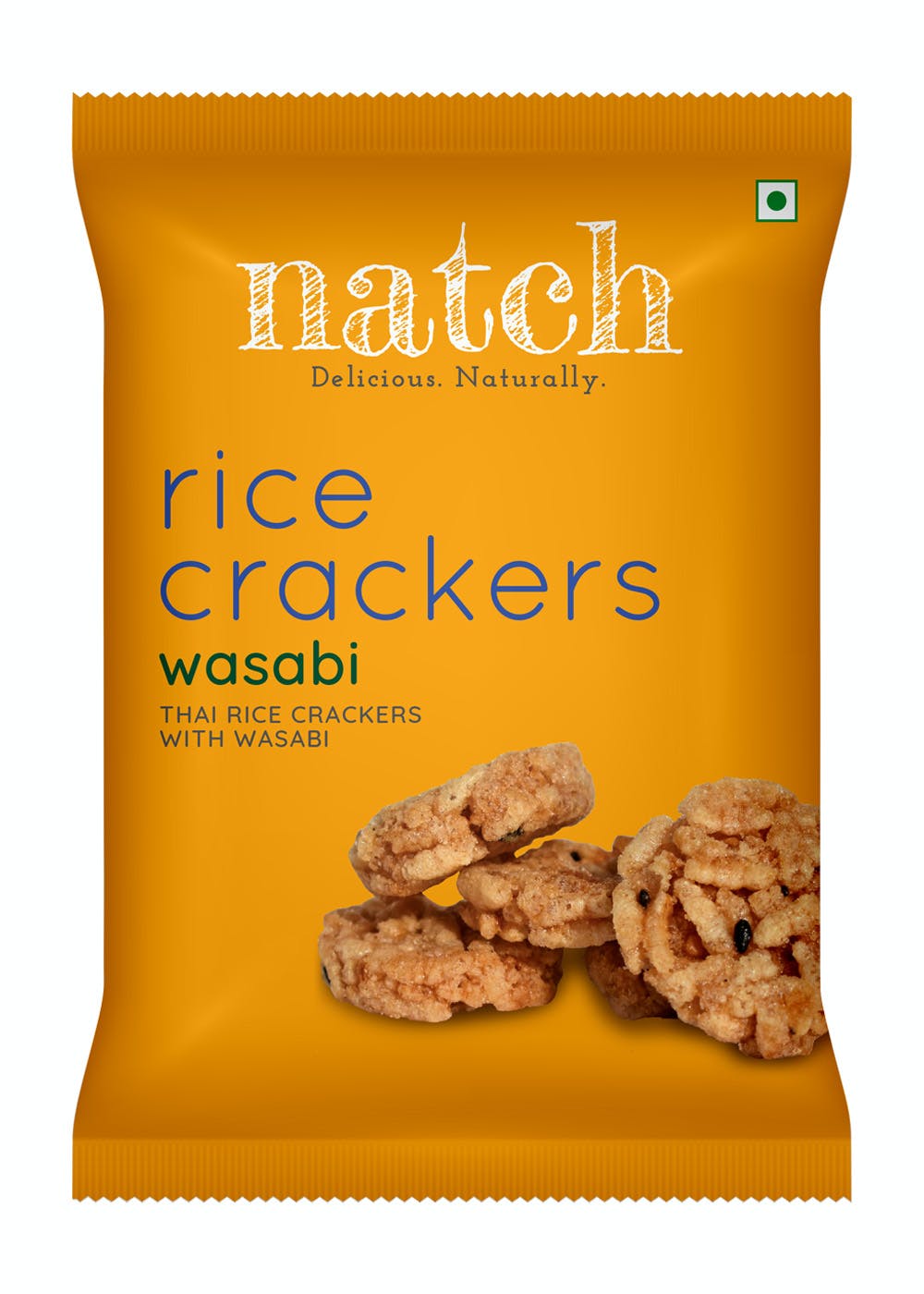 Get Wasabi Rice Crackers - Pack of 5 (25g Each) at ₹ 450 | LBB Shop