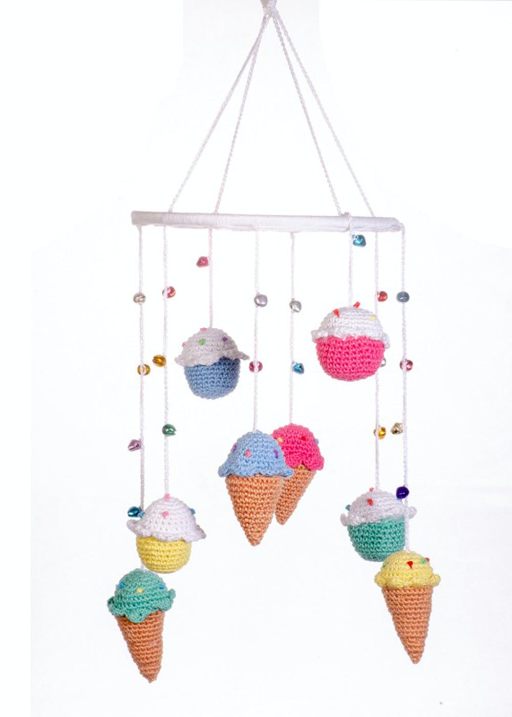 Get Dessertland Crochet Wind Chimes for Home(Multicolour) at ₹ 1349 ...