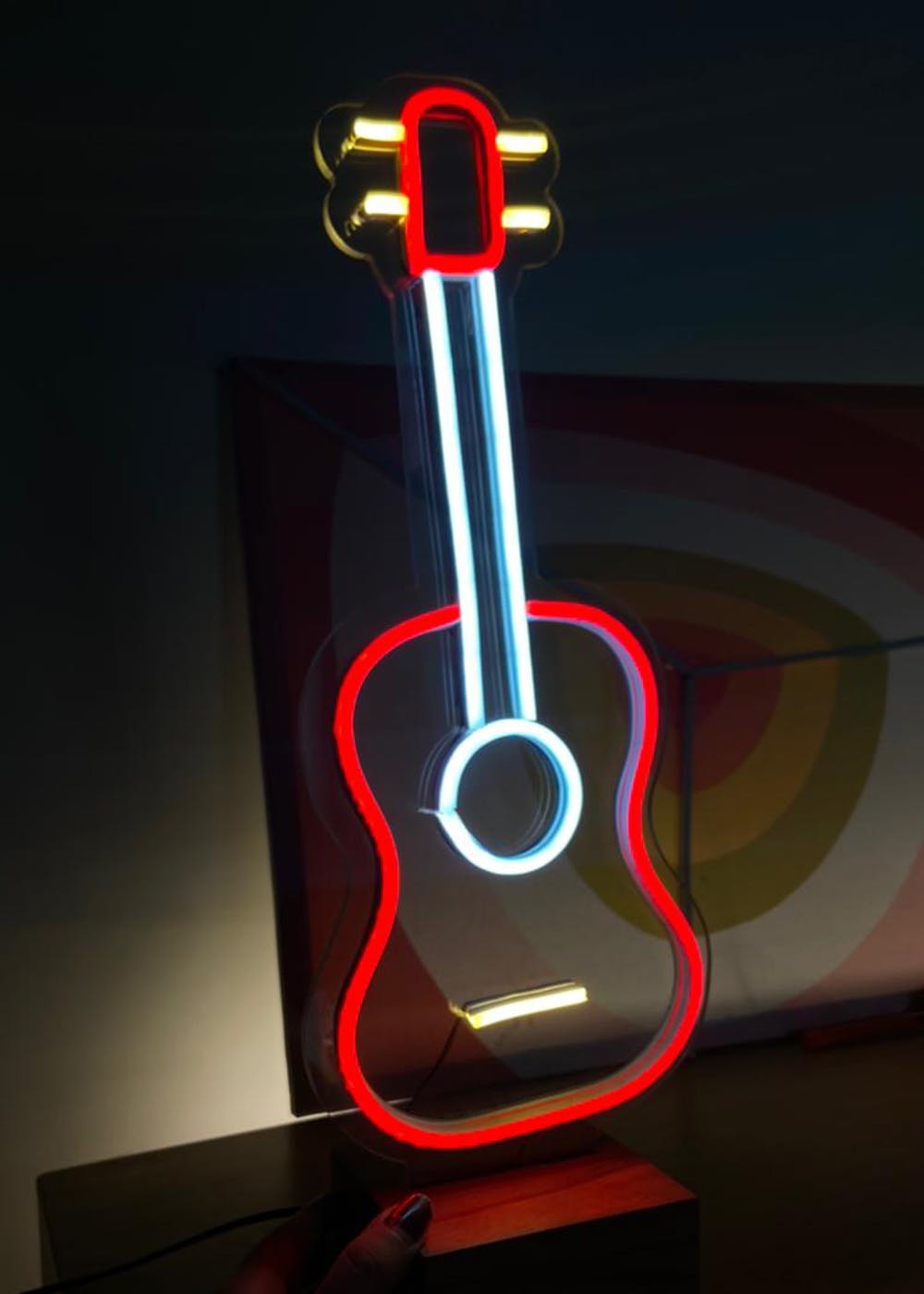 Get Guitar Table Lamp at ₹ 2600 | LBB Shop