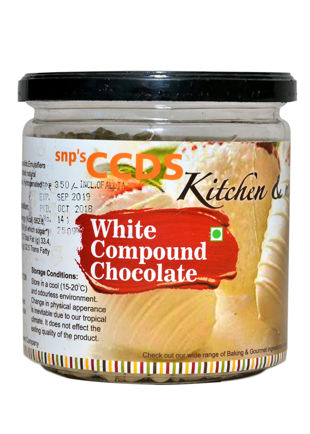 Get White Compound Chocolate Chips at ₹ 350 | LBB Shop