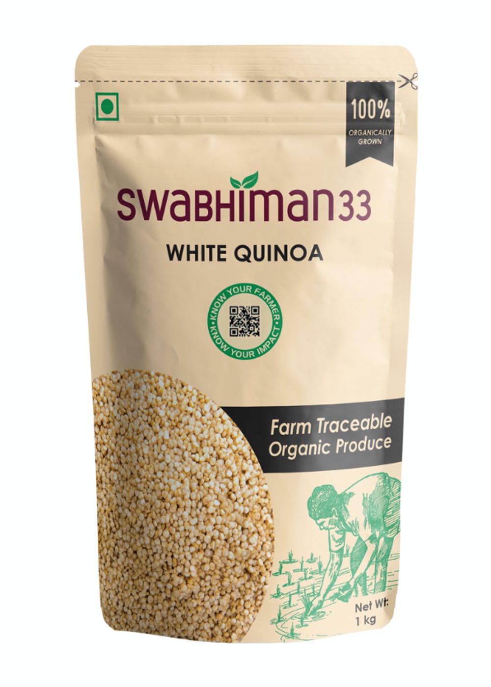 Get Organic White Quinoa 1kg at ₹ 349 | LBB Shop
