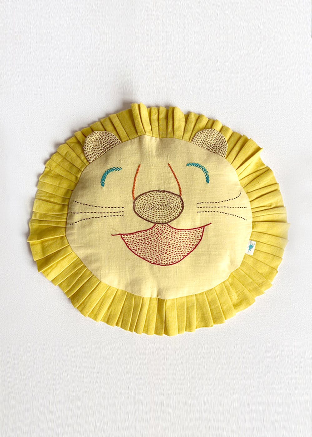 Get Whitewater Kids Organic Lion Mustard Seed Pillow at ₹ 1800 | LBB Shop