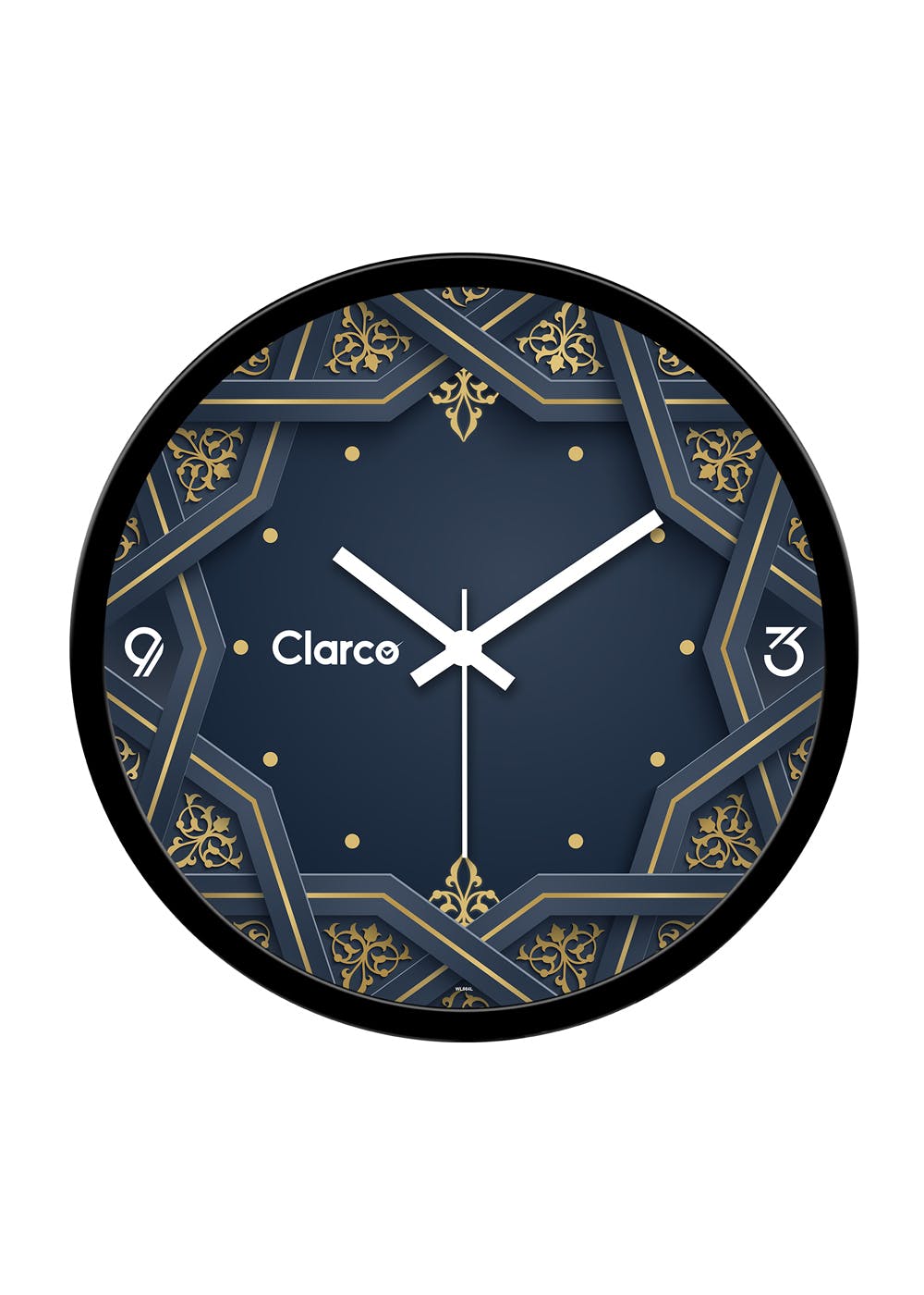 Get Geometric & Floral Pattern Analog Wall Clock at ₹ 599 | LBB Shop