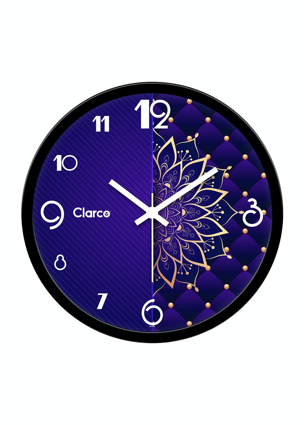 Get Half Mandala Pattern Analog Wall Clock at ₹ 599 | LBB Shop