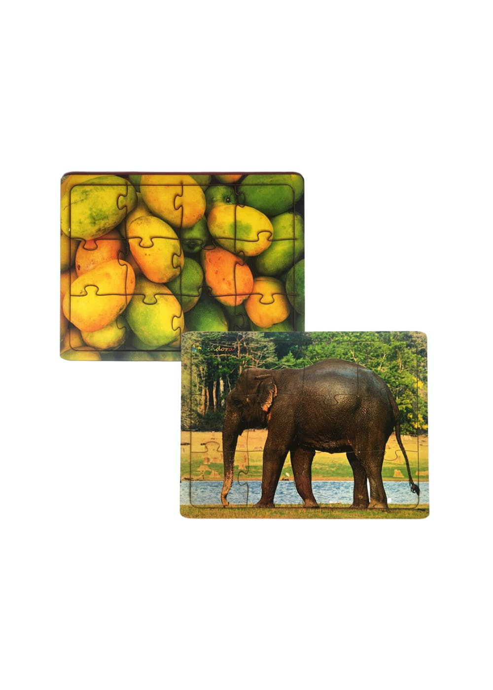 Get Montessori Jigsaw Puzzle Combo - Indian Mango & Indian Elephant at ...