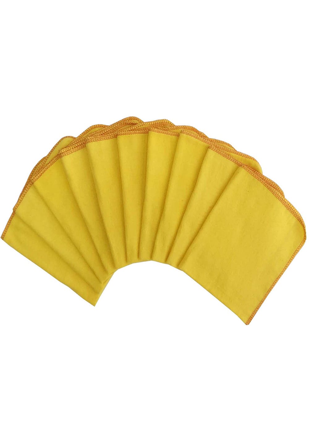 Get Super Soft Yellow Duster - Set Of 10 at ₹ 425 | LBB Shop