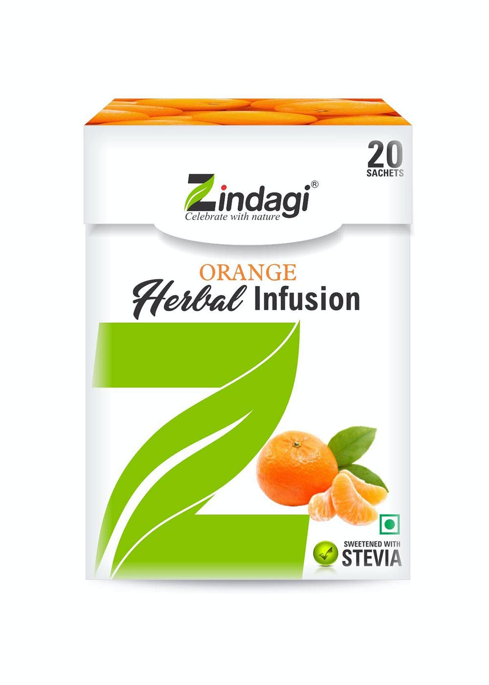 Get Orange Herbal Infusion - Natural Sugar-Free Infusion- Fat and ...